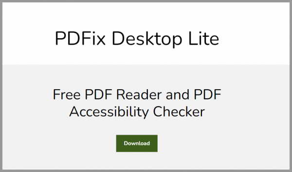 4 Easy-To-Use PDF Accessibility Checkers | A.Checker