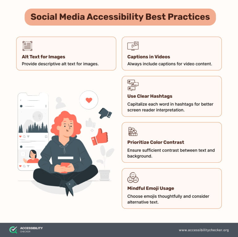 Social Media Accessibility Best Practices for 2025