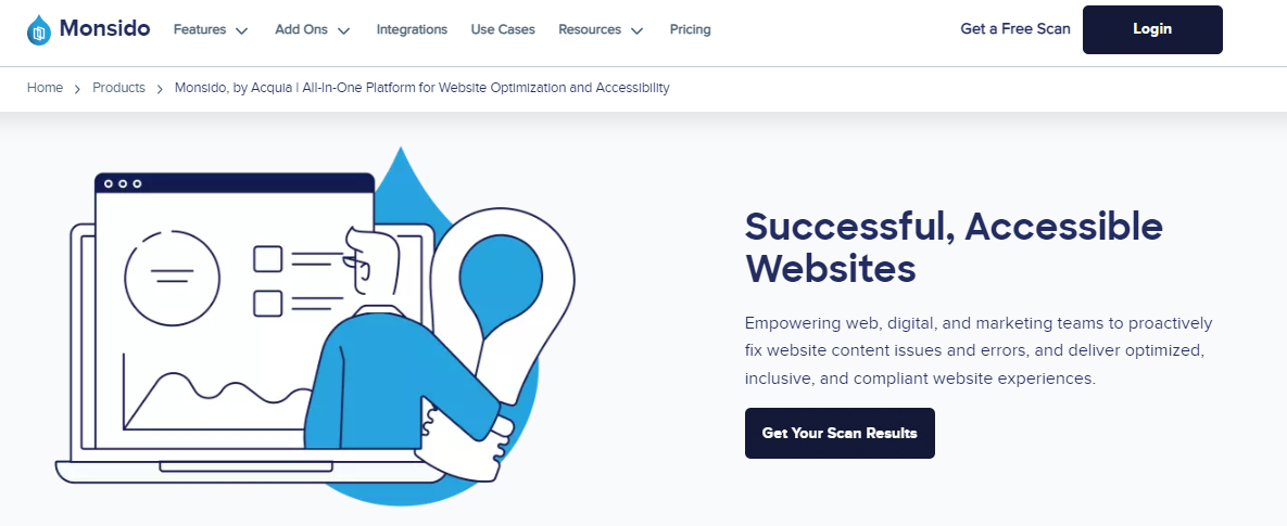 Monsido Review: Accessibility Features, Pros & Cons