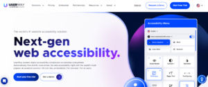 In-depth review of UserWay Accessibility Provider in 2025